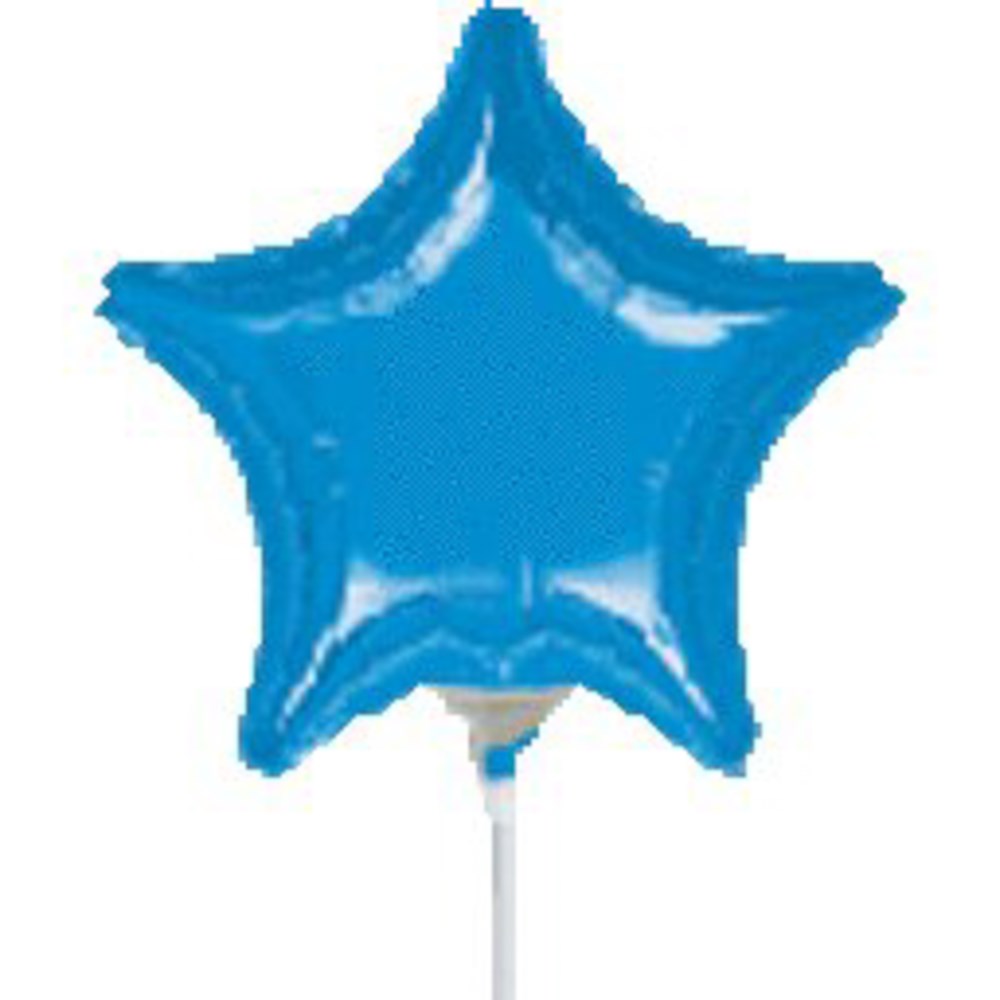 Royal Blue 9in Star FLAT – Toy World Inc B2B