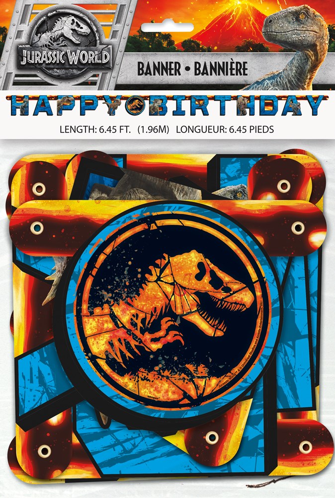 Jurassic World 2 Large Jointed Banner – Toy World Inc B2B